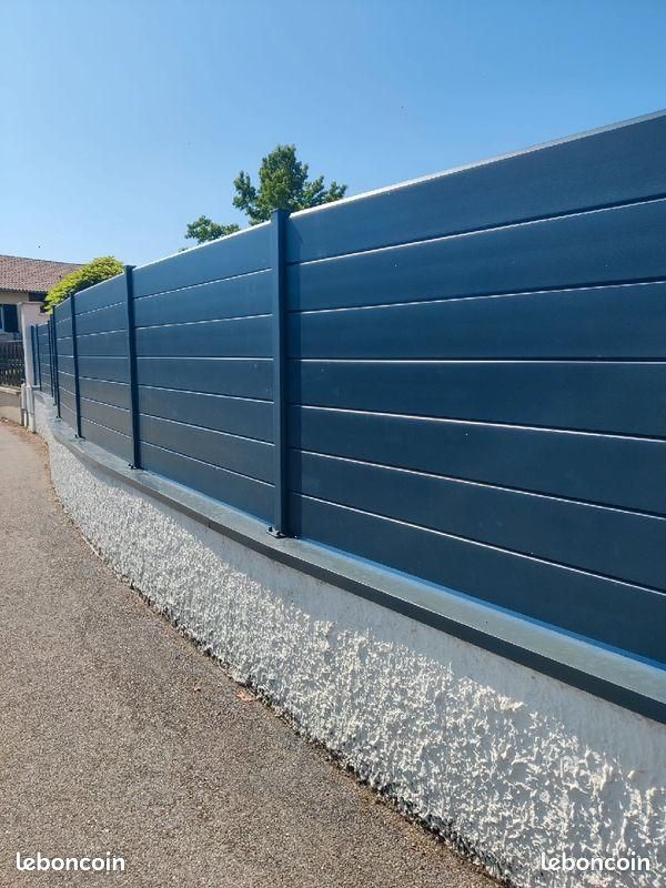 Cloture Alu - Bricolage