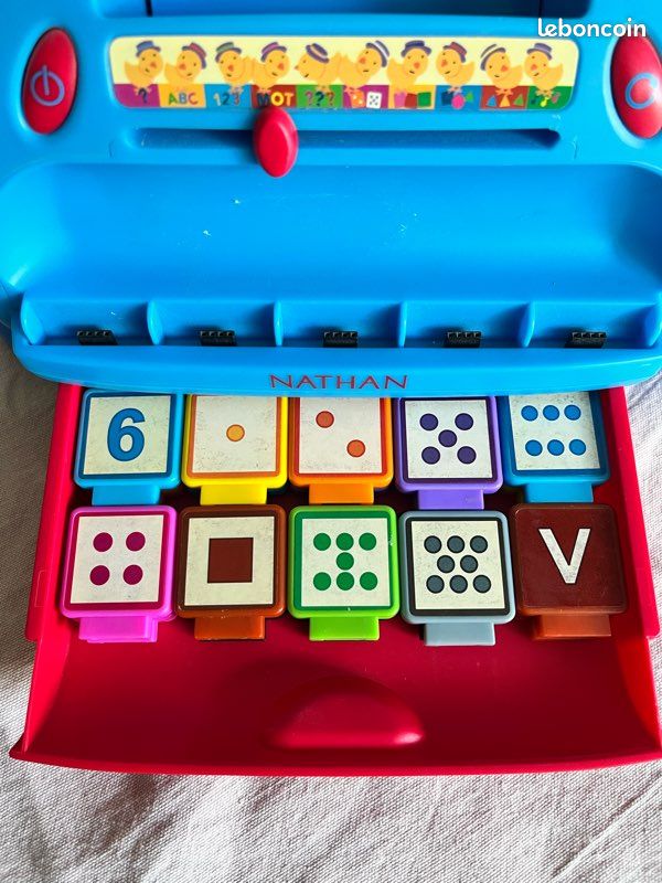 J’apprends les lettres, chiffres, formes et couleurs - Nathan - Jeux & Jouets