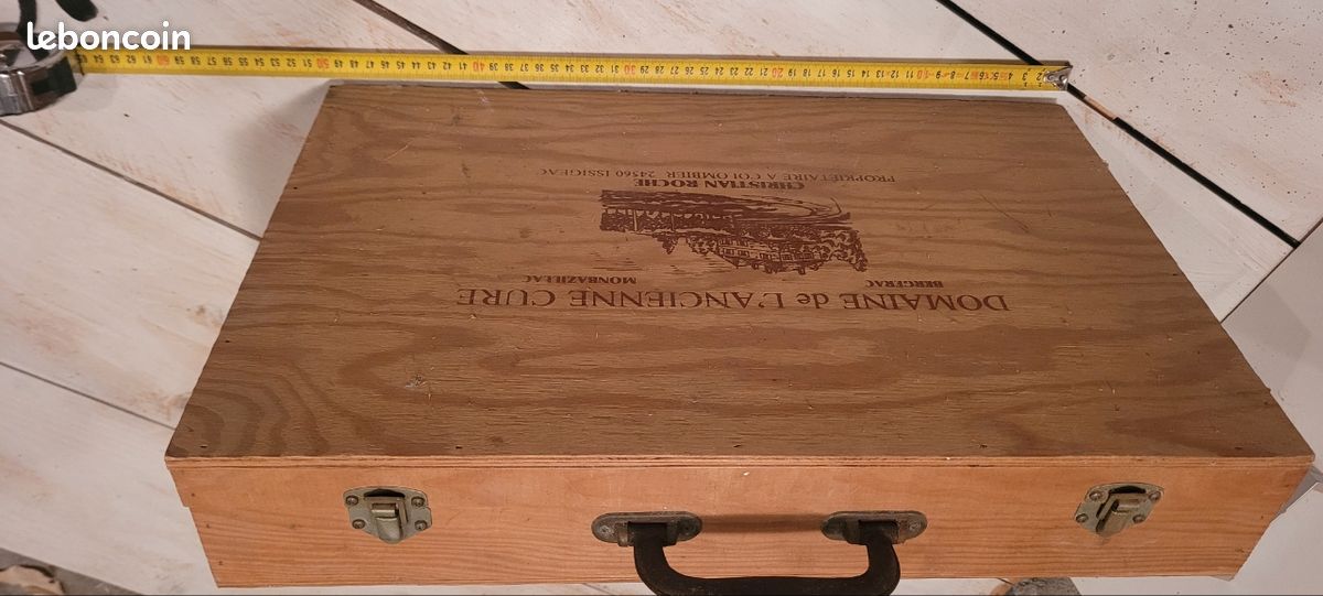 Mallette valise bois 50x33 multifonction - Bricolage