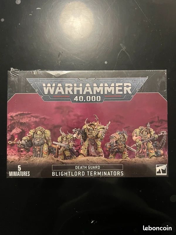 Warhammer 40k Death Guard Blightlord Terminators - Modélisme
