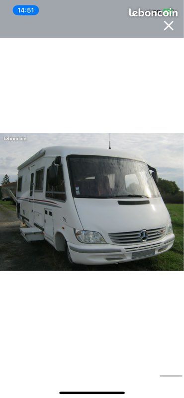 Camping car intégral le voyageur lvx 798 - Caravaning