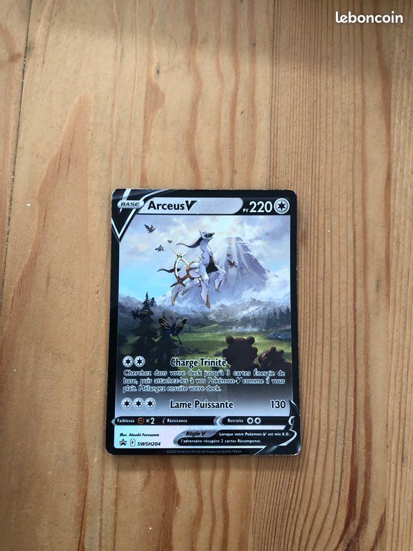Carte Pokémon Arceus V - Collection