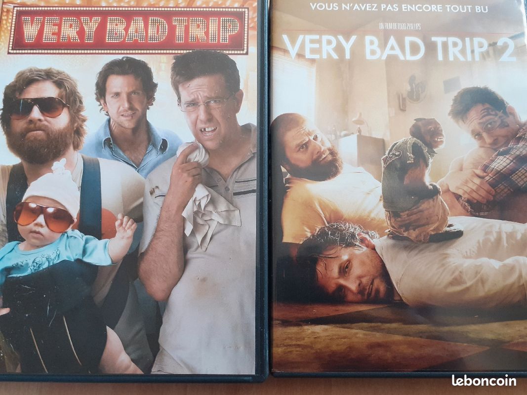 Coffret Very bad Trip 1 et 2 - DVD - Films