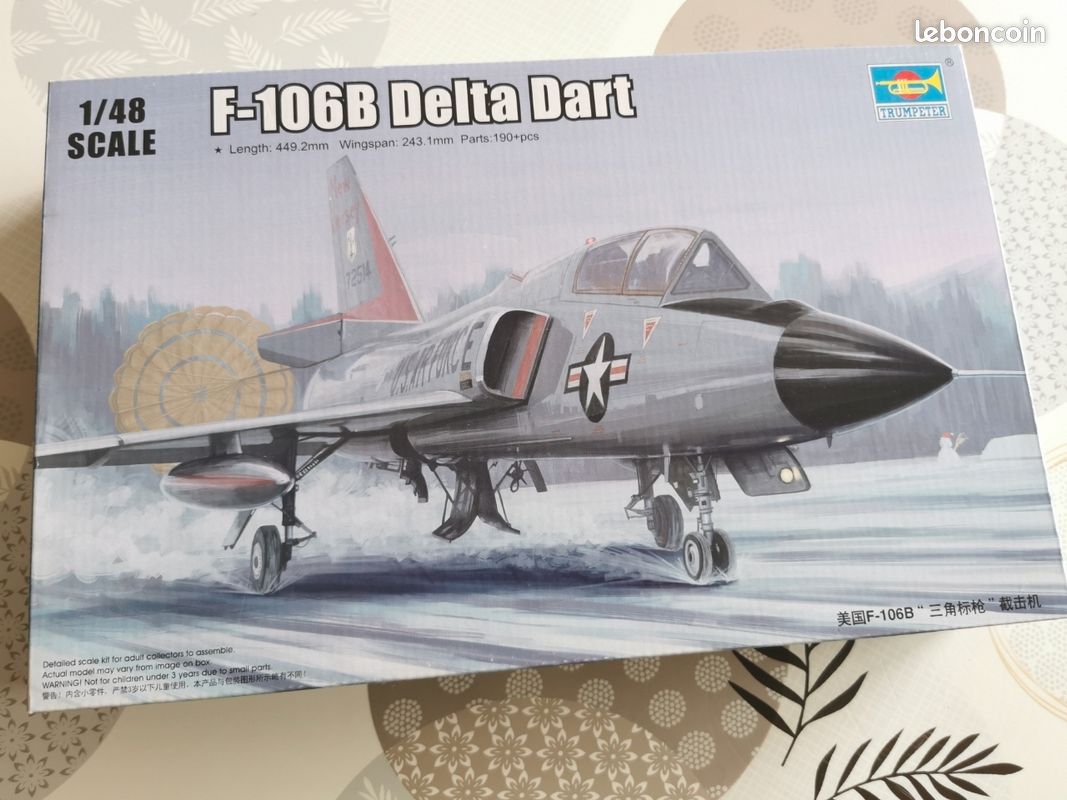 F-106B Delta D'art 1/48 - Modélisme