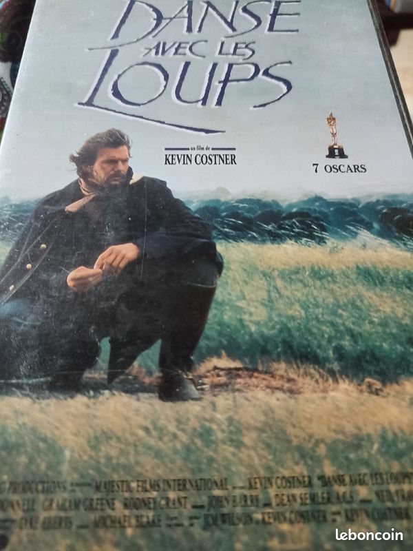 VHS "Danse avec les loups" Kevin Costnerr - DVD - Films