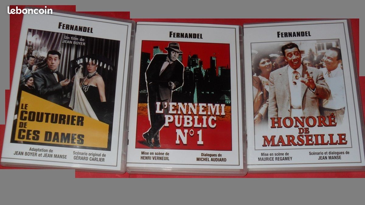 Dvd avec fernandel - 3 dvd au choix - DVD - Films