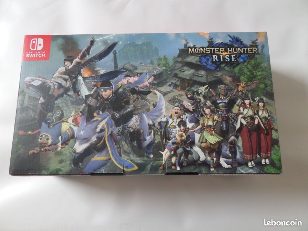 Console switch monster hunter edition limitee neuve - Consoles