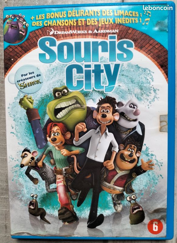 (0,50 euro) DVD Souris City - DVD - Films