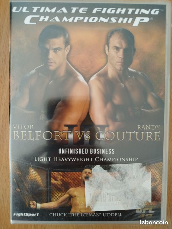 UFC 49, Unfinished Business : Vitor Belbort Vs Randy Couture - DVD ...