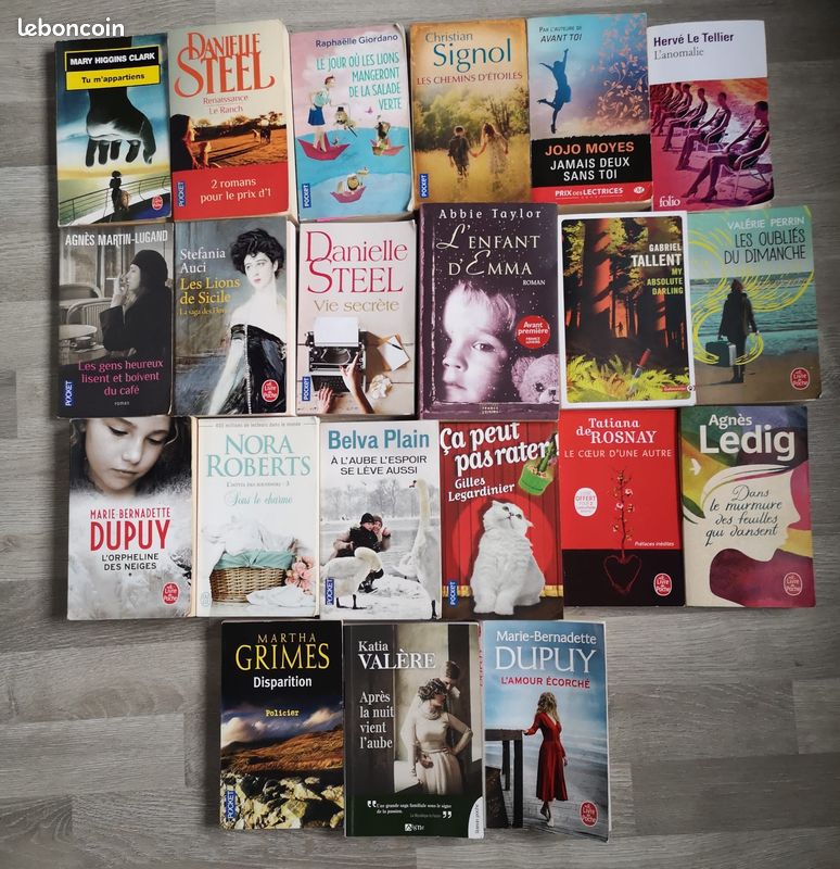 21 romans (Liste en description) - Livres