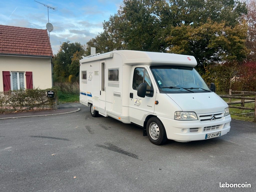Camping-car citroën, jumper - Caravaning