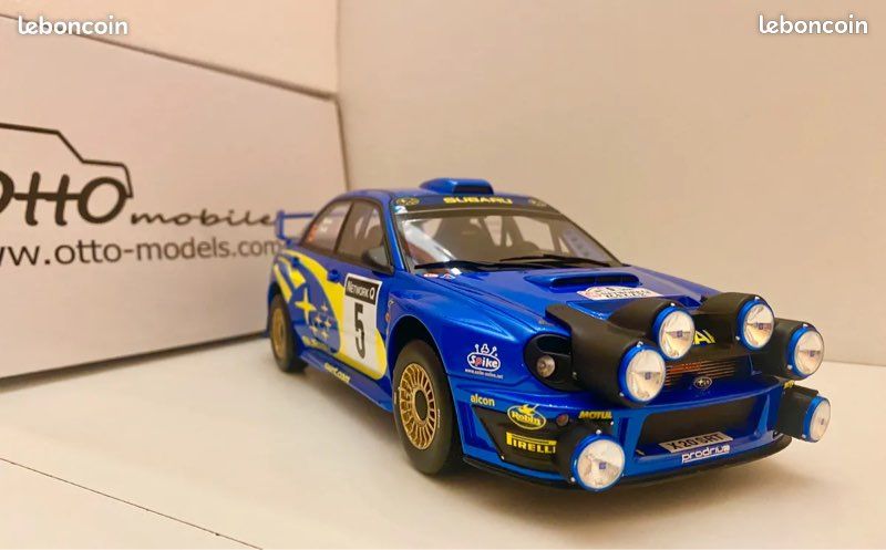 SUBARU NIGHT IMPREZA 1/18 eme - Collection
