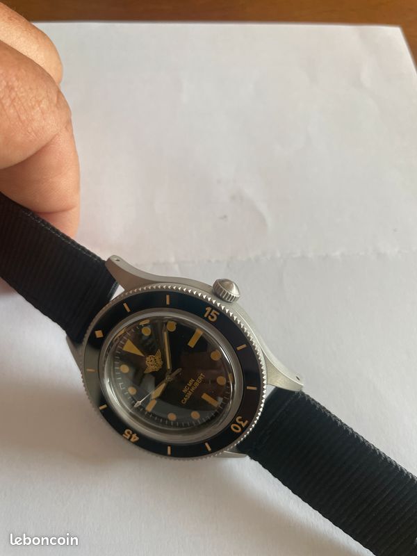 Montre Commando Hubert - Nageurs de combat - Commandos marine - Marine ...