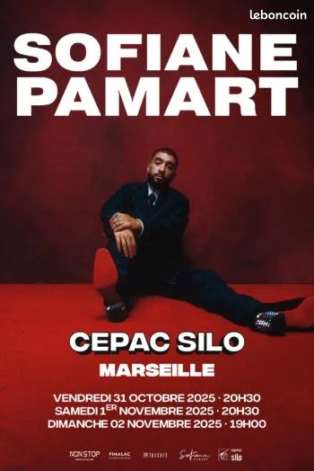 Sofiane Pamart 01/11/25 Marseille - Billetterie