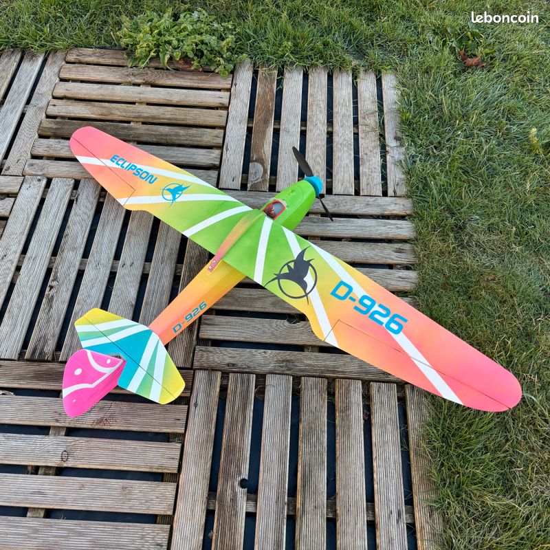 Planeur motorisé Eclipson Gö 1 Wolf impression 3D 1,27m - Modélisme