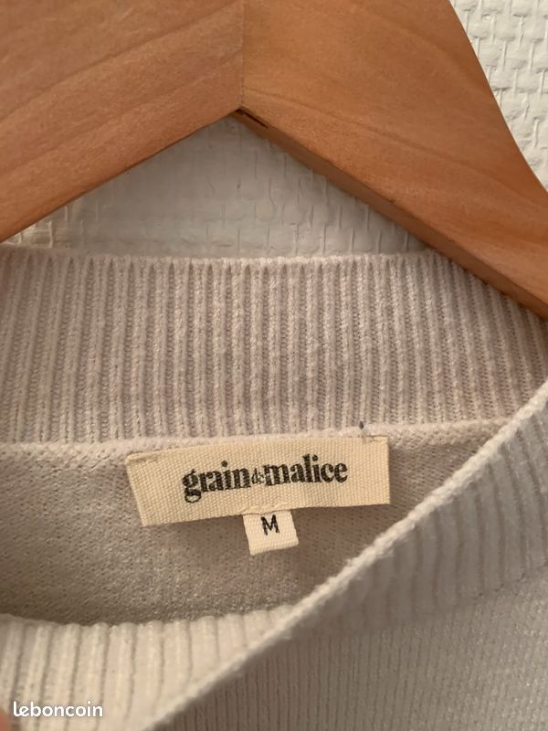 Pull tricolore Grain de Malice M/38- Idée de cadeau - Vêtements