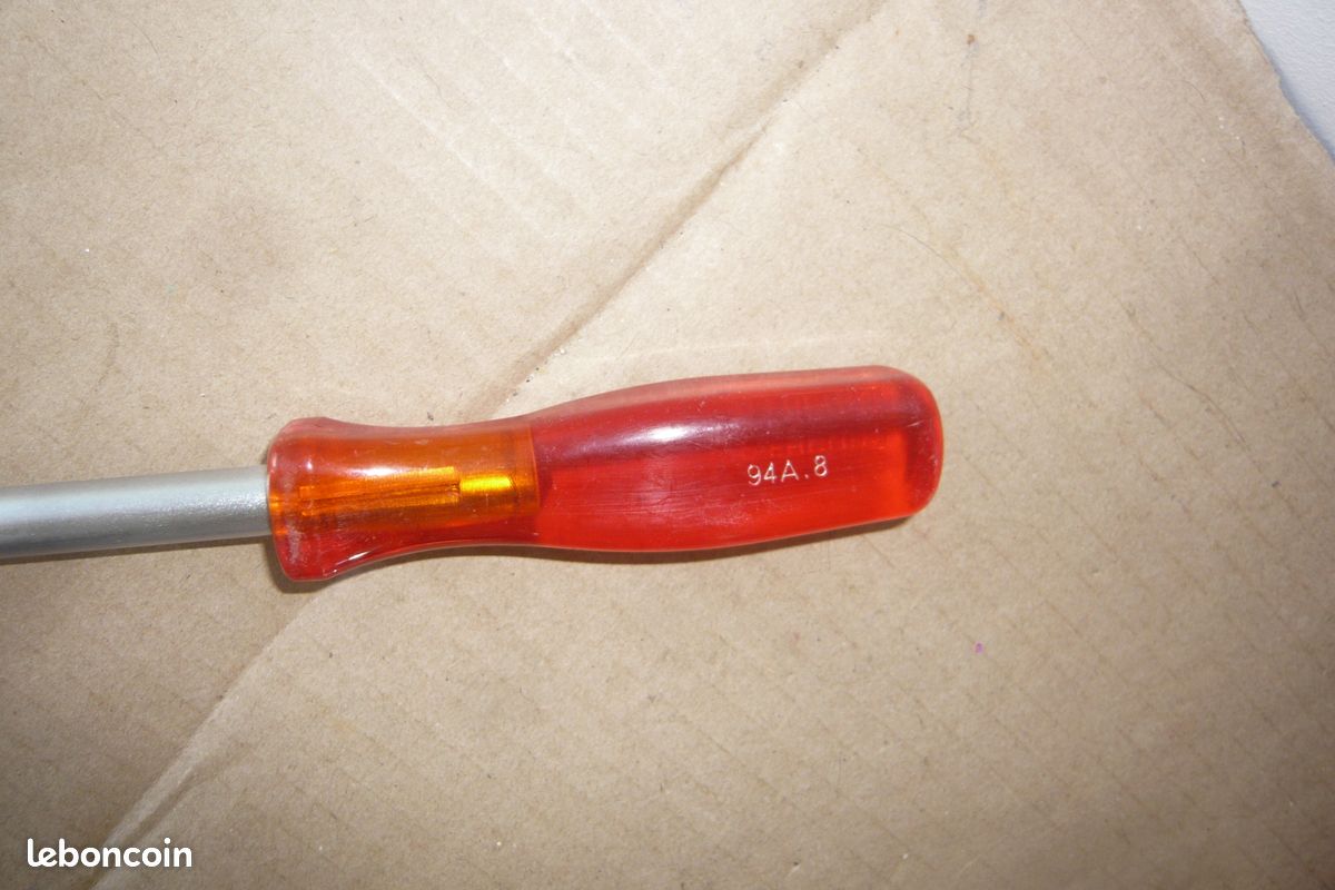 Clé Tournevis Emmanchée Facom Isoryl Taille 8 Série 94A Tube Rond ...