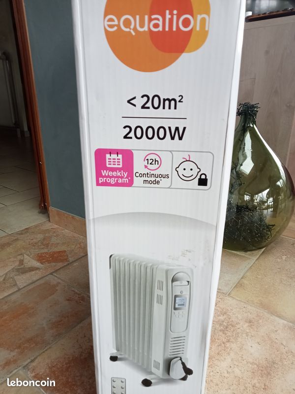 Radiateur Equation 2000w