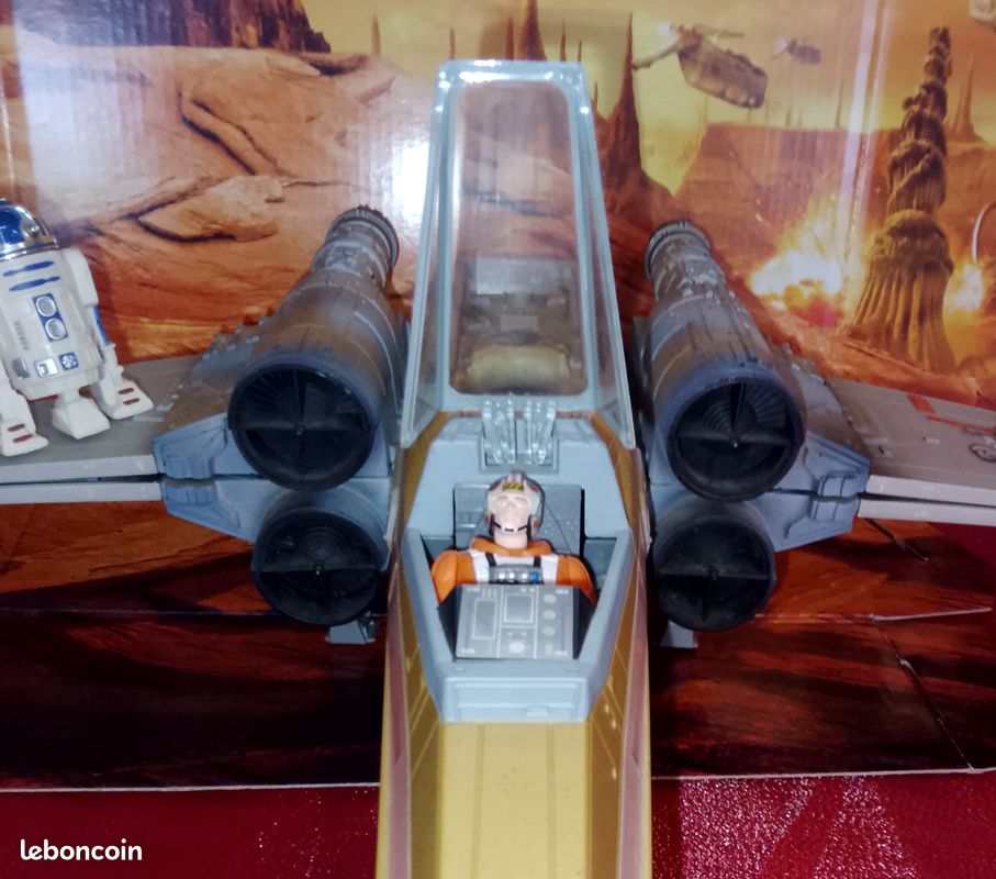 Vaisseau X-wing Red One star wars - Jeux & Jouets