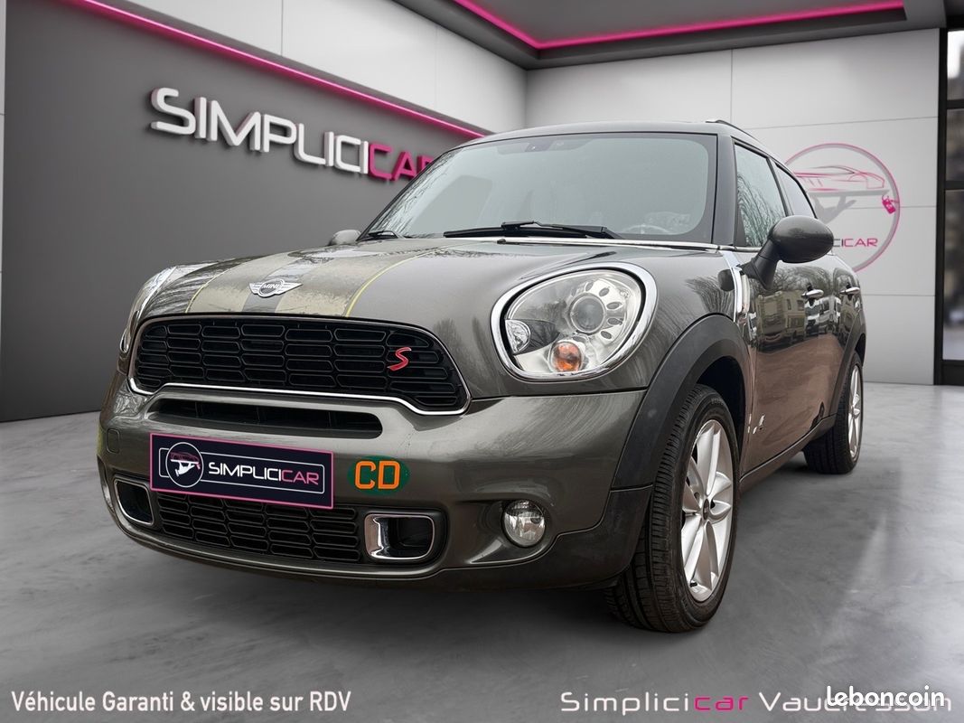 MINI COUNTRYMAN R60 184 ch ALL4 Cooper S Pack Red Hot Chili A - Voitures