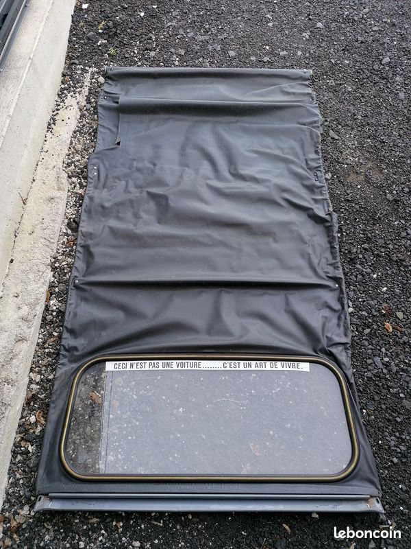 Capote CITROEN 2CV grise - Équipement auto