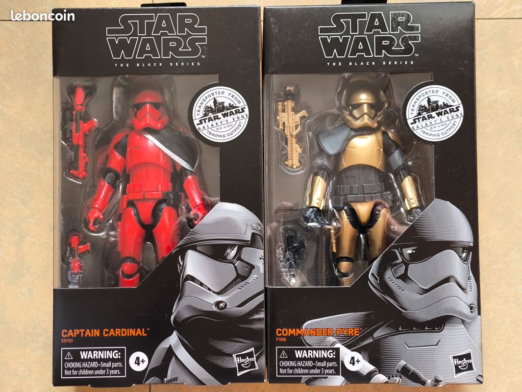 Star Wars The Black Series Commander Pyre / Captain Cardinal Hasbro ...