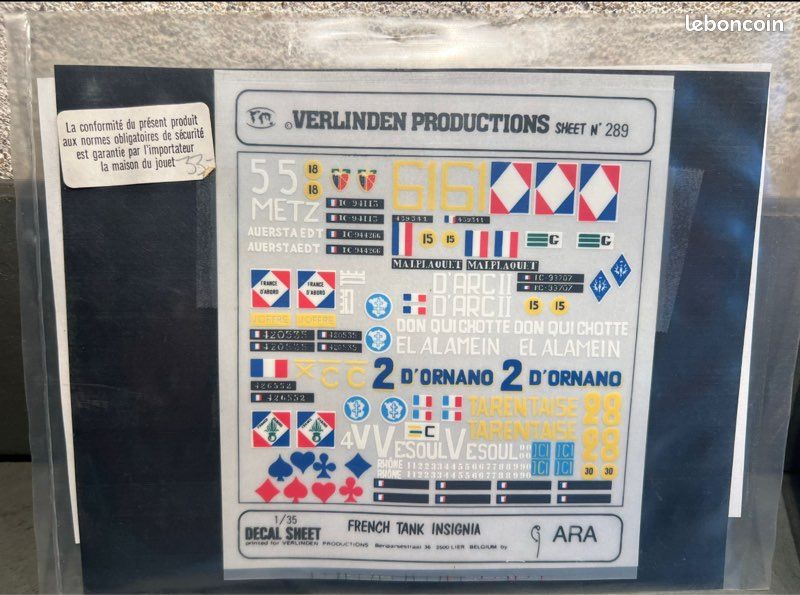 Autocollants décalcomanies maquettes - Modélisme