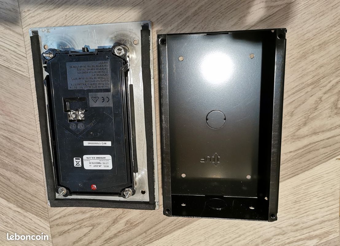 Aiphone JKS1AEDF kit vidéo interphone couleur a mémoire encastré ...