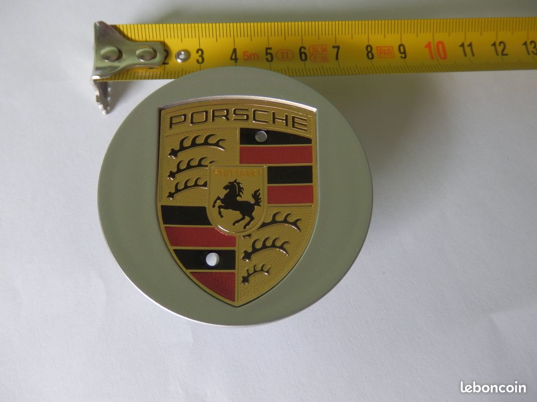 Pour PORSCHE MACAN 4 caches moyeux gris en 65mm (envoi compris ...