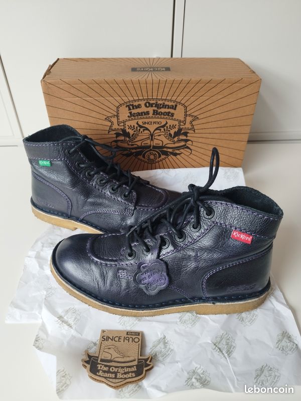Kickers Legend violet - Chaussures