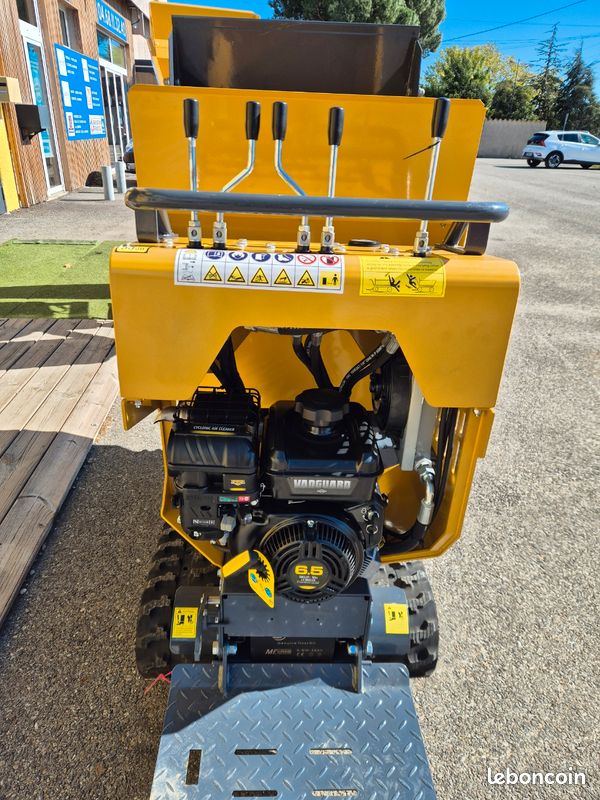 Mini dumper - BTP - Chantier gros-oeuvre