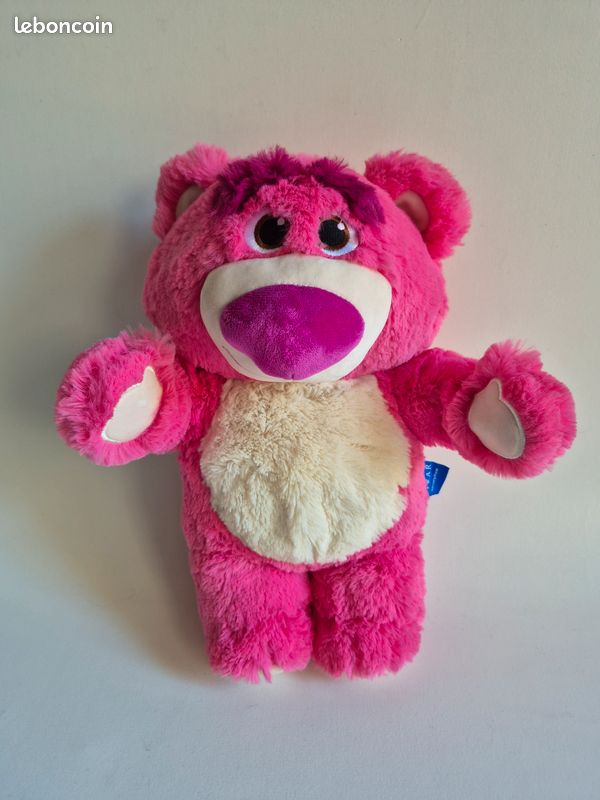 Peluche sonore de l'ours Lotso de Toy Story - Jeux & Jouets