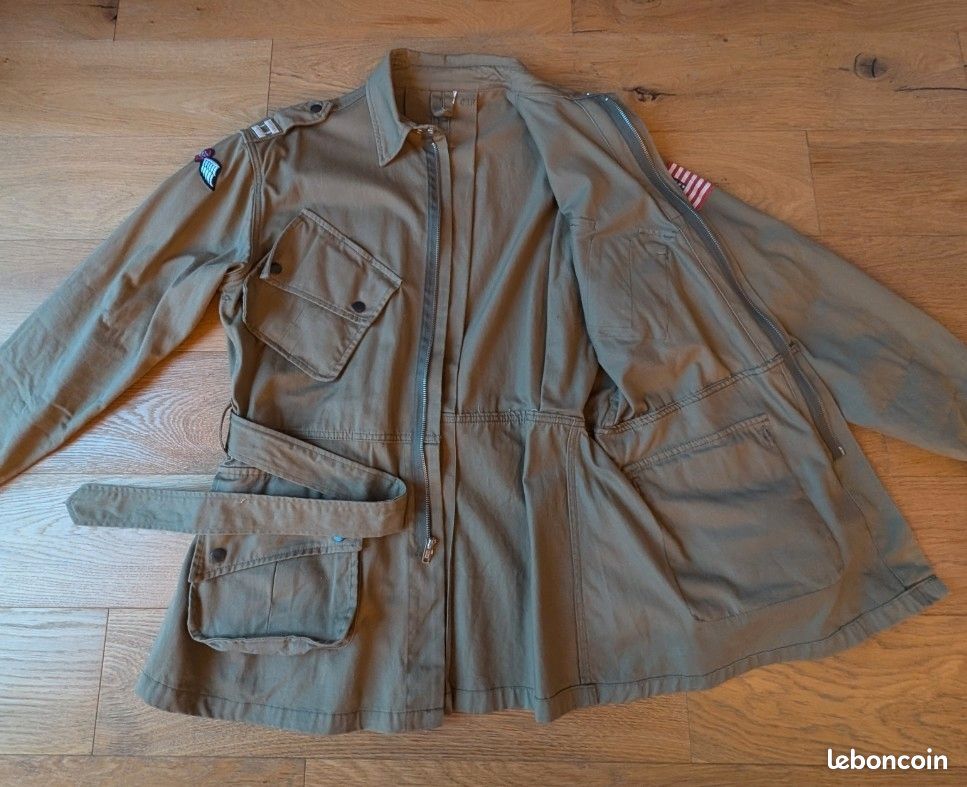 Veste M-42 parachutiste d'officier Jedburgh - WW2 - Collection