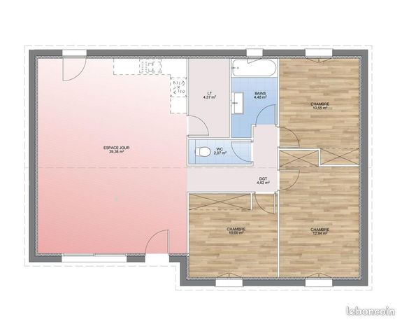 Maison à vendre et vente appartement Gonfaron (83590) - leboncoin