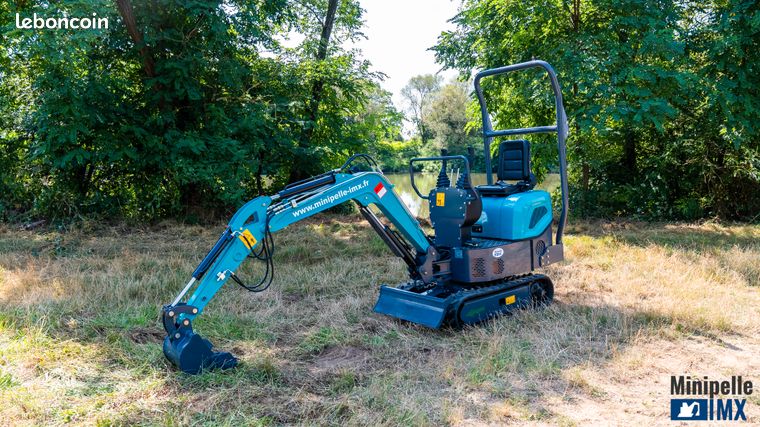 Mini pelleteuse -BTP - Chantier gros-oeuvre d'occasion - leboncoin