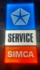 Panneaux lumineux neufs simca chrysler service - Équipement auto