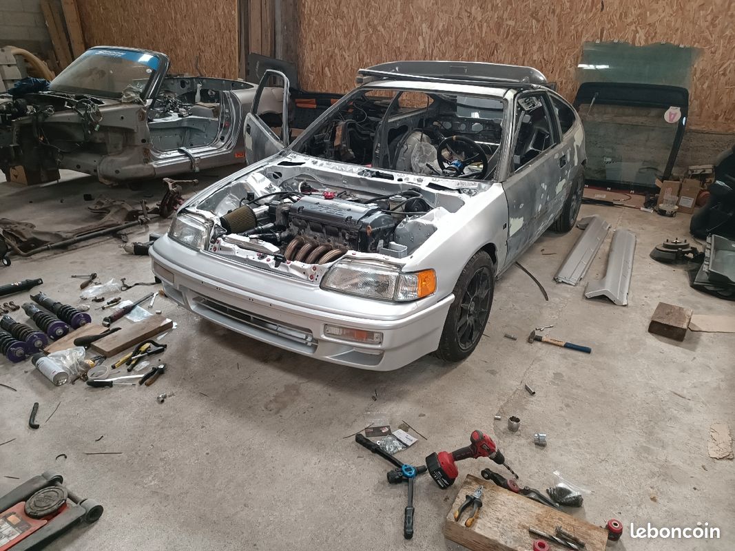 Honda CRX H22 Piste - Voitures