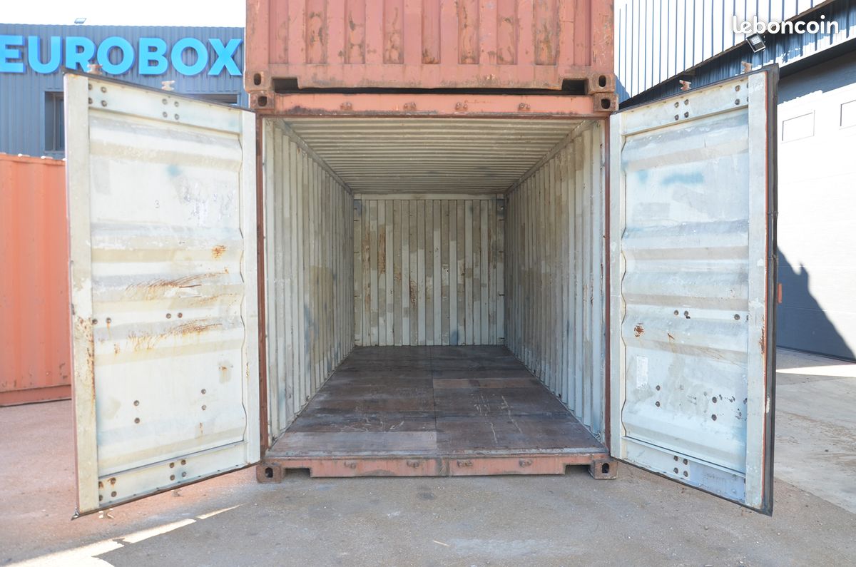 🔵 Container / conteneur 20 pieds DRY Occasion ou Neuf - Rouen ...