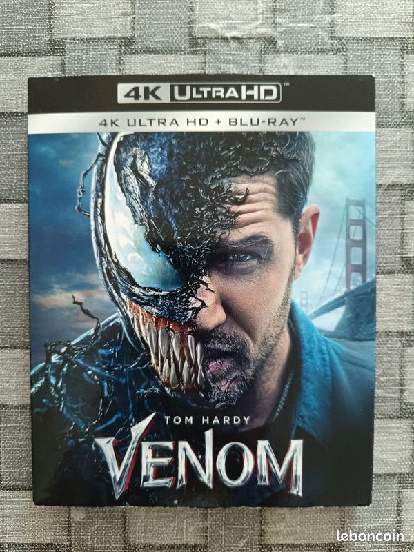Blu Ray 4k + Blu Ray Venom - DVD - Films
