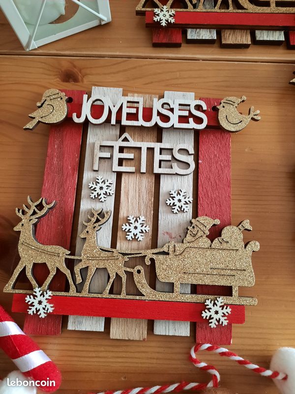 LOT DECOS: fetes de noel - Décoration