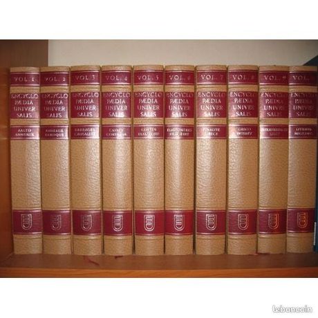 Encyclopedie universalis d'occasion - Livres - leboncoin