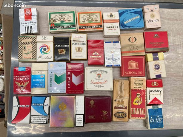 Ancien paquet de cigarettes d'occasion - Collection - leboncoin