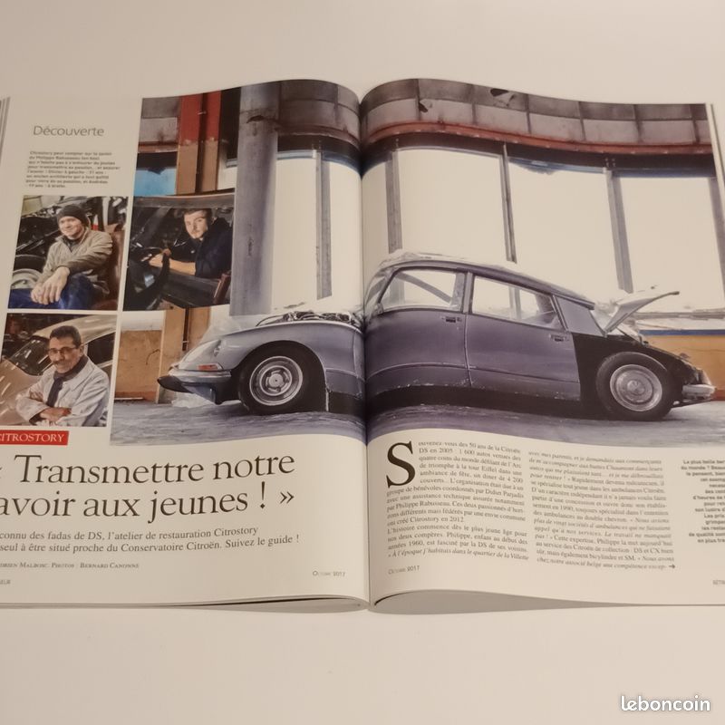 RétroViseur revue Octobre 2017 numéro 337 - Mercedes 300 SL, 220 A ...