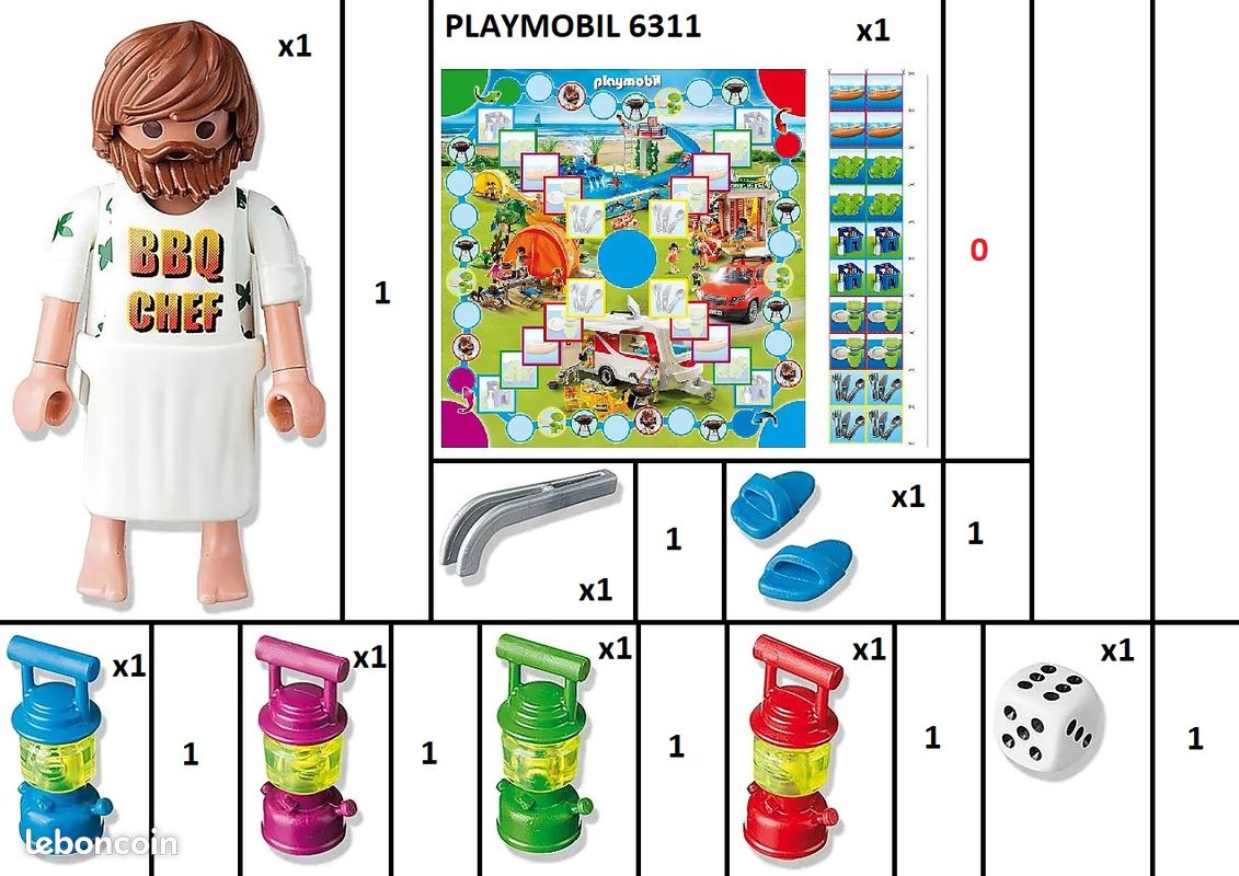 PLAYMOBIL 6311 jeu du Camping - Jeux & Jouets
