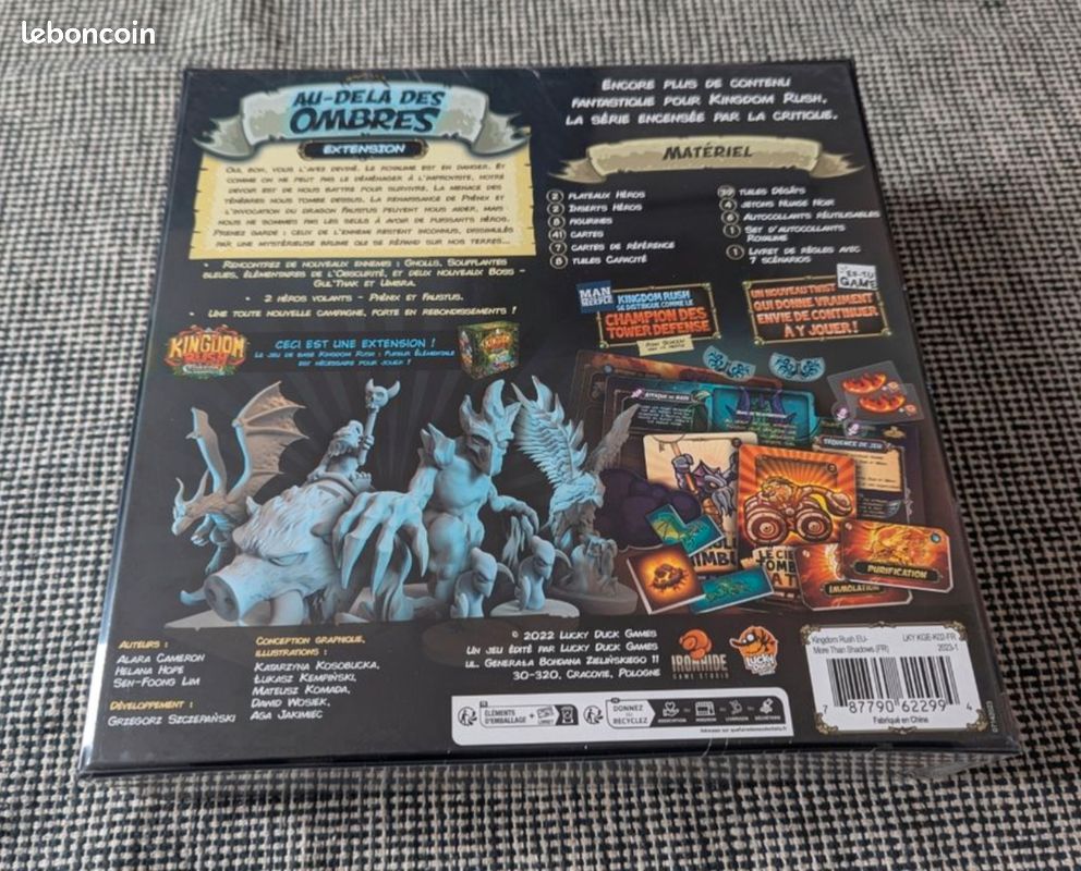 Kingdom Rush Fureur Elémentale et Au-delà des Ombres (jeu de société ...