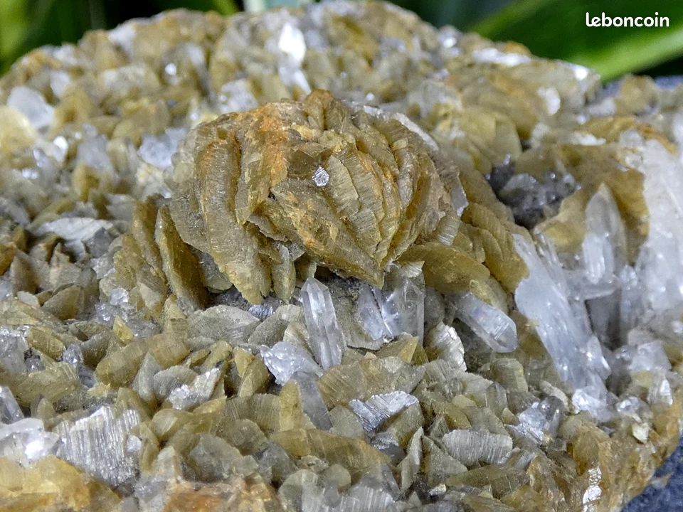 Sidérite & Quartz Villaret 7x6cm Isère France mineral collection ...