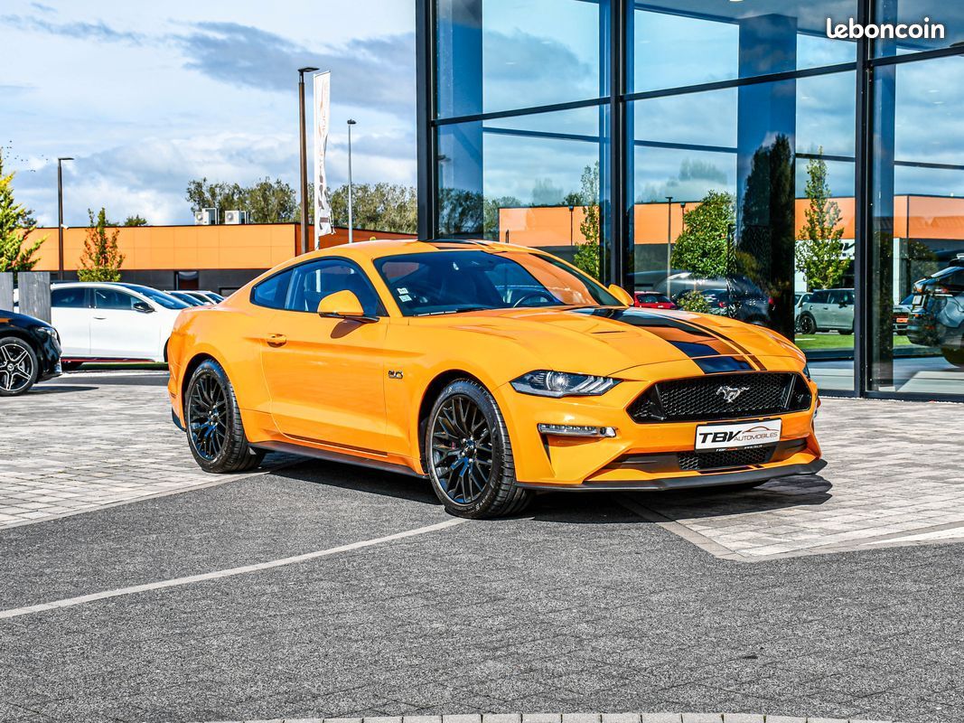 Ford Mustang FASTBACK 5.0 V8 450 CV GT PACK CARBONE ACC CAMERA VIRTUAL ...