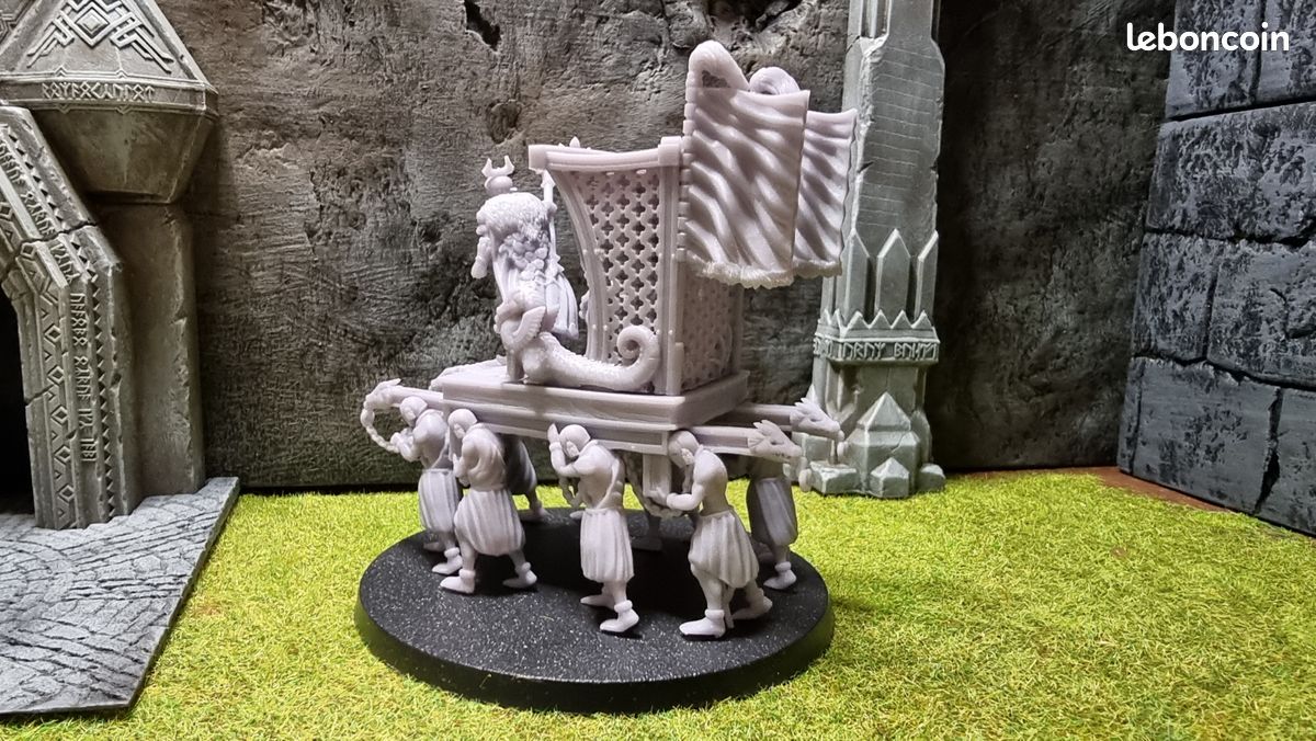 Le palanquin de l'Empereur des Orientaux - MESBG - SDA - Jeux & Jouets