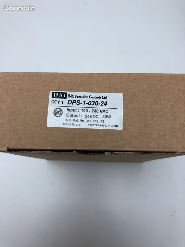 Bloc d'alimentation IMO DPS-1-030-24DC Neuf, Très bon état, Fonctionne parfaitement [Ref:Z-3008N ...