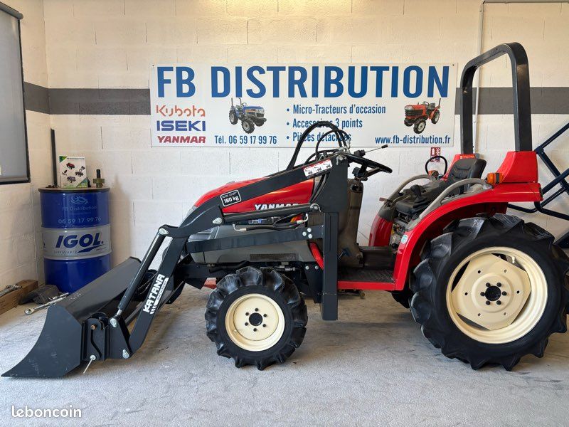 Microtracteur YANMAR AF17 Chargeur - Tracteurs